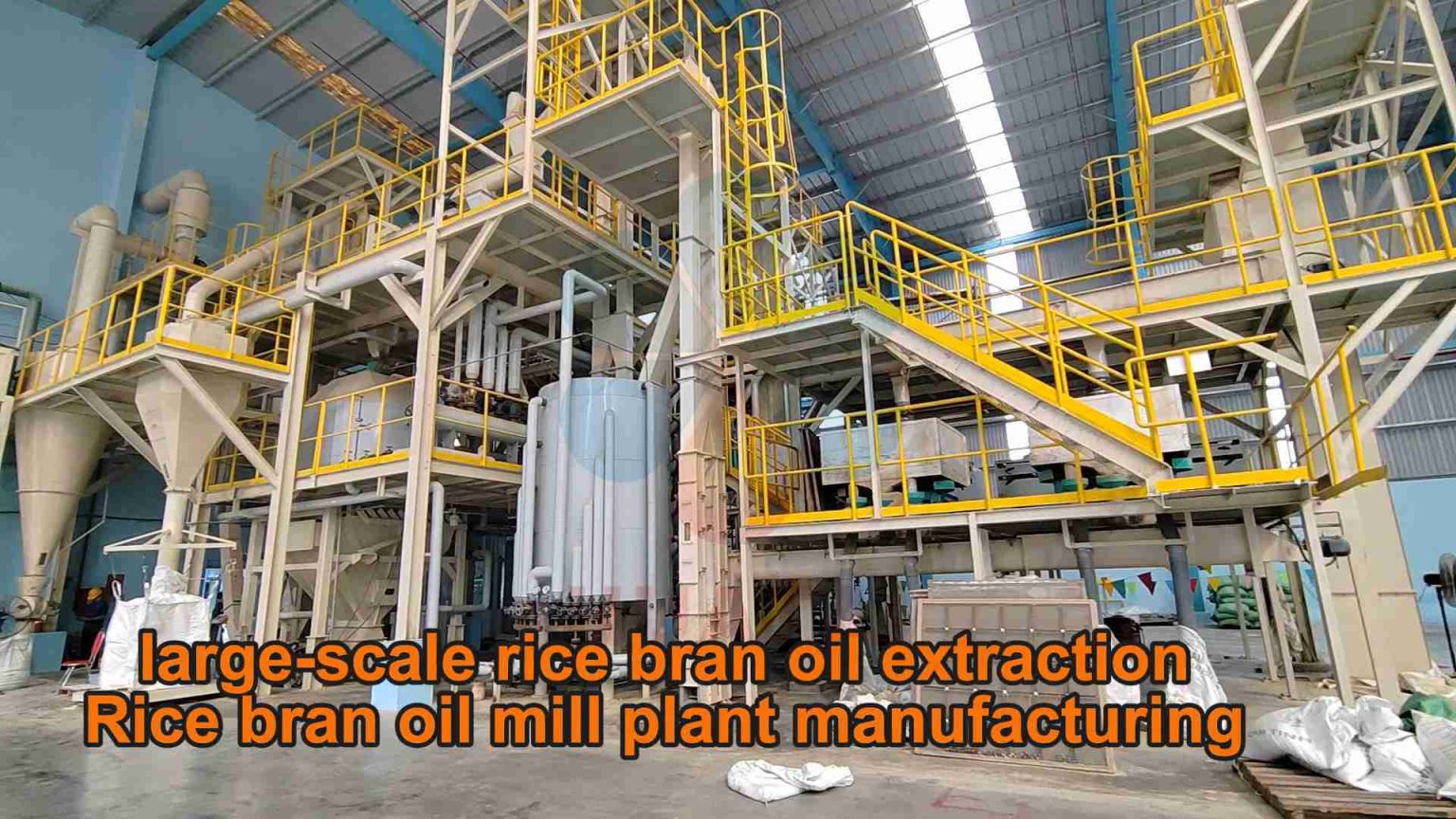 Rice Bran Oil Extraction Plant - Huatai Oil Machinery